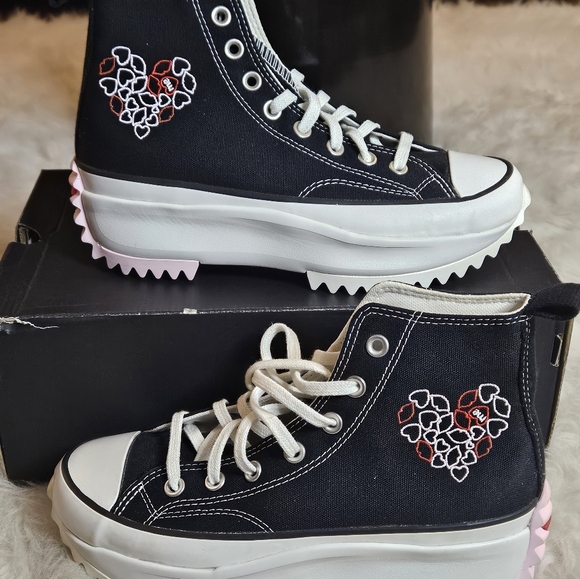 Converse | Shoes | Converse Run Star Hike Valentines With Love Sneaker ...